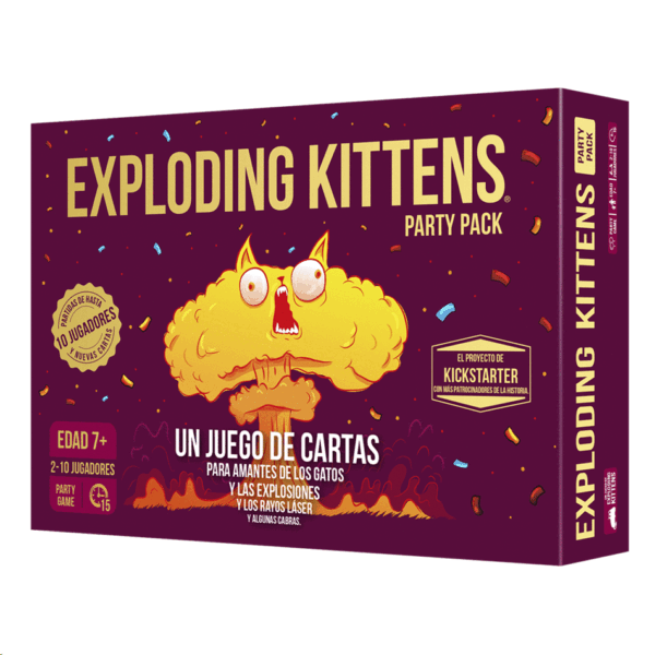Exploding Kittens Party Pack - Juegos Patolli Exploding Kittens Party Pack - Juegos Patolli